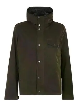 BARBOUR INTERNATIONAL Ashby Logo-embroidered Jacket - Brown