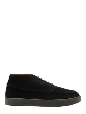 DOUCAL'S Suede Lace-up Boots - Blue