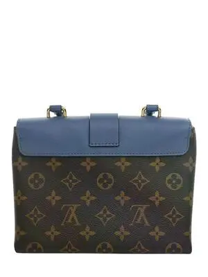 LOUIS VUITTON 2018 Monogram Locky Bb Satchel - Blue