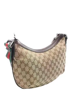 Gucci 2000-2015 Gg Canvas Web Crossbody Bag - Neutrals