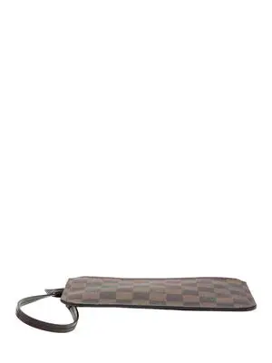 LOUIS VUITTON 2016 Damier Ebene Neverfull Pm Pouch - Brown