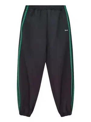 P.E Nation Track Pants With Side Stripe Detail - Black