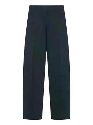THE ROW Galileo Dart-detail Trousers - Black
