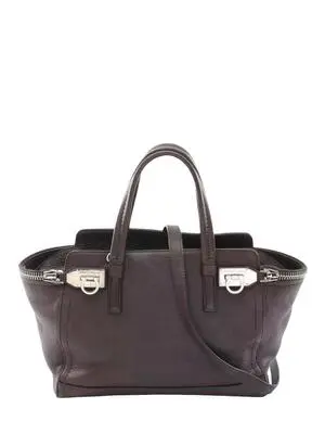 FERRAGAMO Gancini Tote Bag - Brown