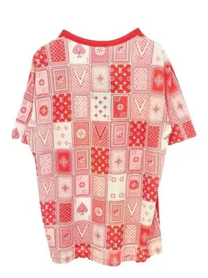 LOUIS VUITTON 2020s Trump Back T-shirt - Red