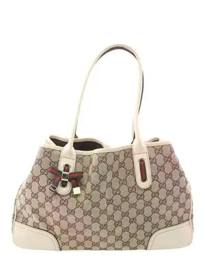 Gucci 2000s Gg Canvas Princy Tote Bag - Neutrals