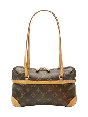 LOUIS VUITTON 2004-2020 Monogram Mini Coussin Shoulder Bag - Brown