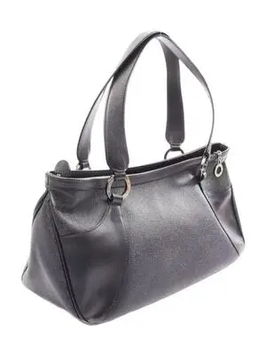 BVLGARI 2010s Leather Handbag - Black