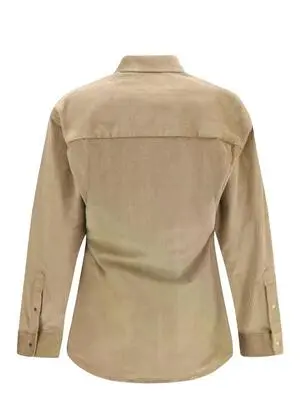 DARKPARK Beige Corduroy Long-sleeve Shirt - Neutrals