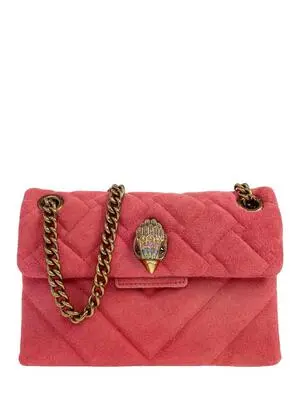 Kurt Geiger Mini Kensington Quilted Shoulder Bag - Pink