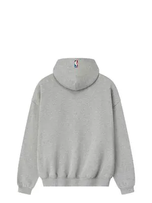 Fear Of God Logo-print Hoodie - Grey