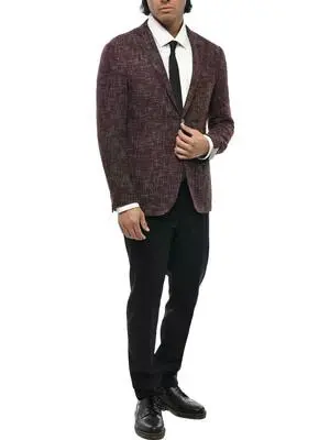 Corneliani Notch-lapel Blazer - Red