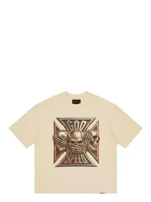 GODSPEED Omerta Graphic-print T-shirt - Neutrals