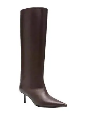 LE SILLA Bella Pointed-toe Boots - Red