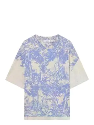 Off-White City Nature Skate Short Sleeve T-shirt - Neutrals