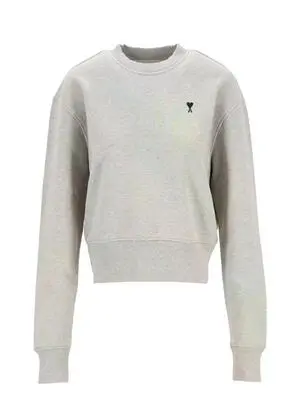 AMI Paris De Coeur Sweatshirt - Grey