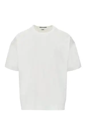 C.P. COMPANY 20/1 Jersey Short-sleeve Boxy T-shirt - White