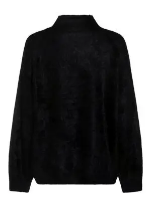 THOM KROM High-neck Cashmere Sweater - Black