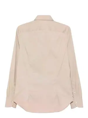 Canali Long-sleeve Button-up Shirt - Neutrals