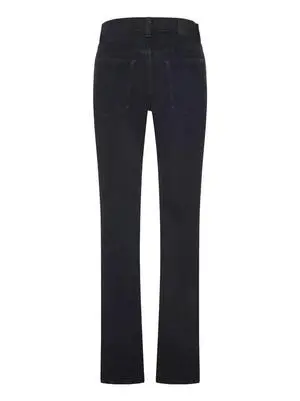 Saint Laurent Straight-leg Five-pocket Jeans - Black