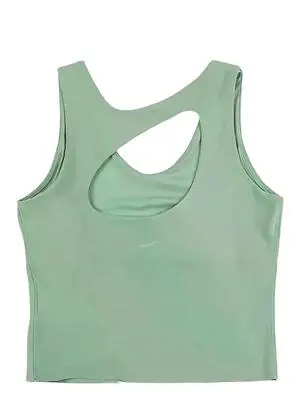 Nike Dri-fit Cut Out Tank Top - Green