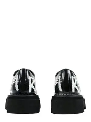 Karl Lagerfeld Logo-print Chunky-sole Shoes - Black