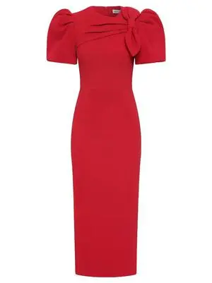 Rebecca Vallance Violetta Midi Dress - Red
