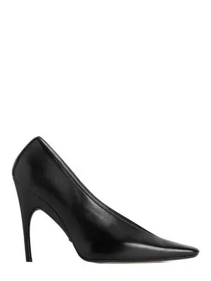 Balenciaga Duchesse Smooth Leather Pumps - Black