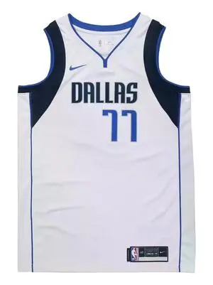 Nike Dallas Mavericks Association Edition Tank Top - White