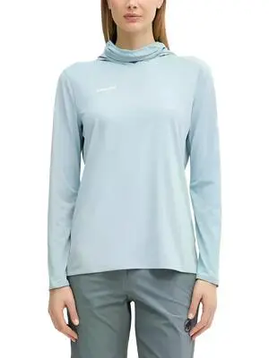 MAMMUT Selun Fl Sun Performance Hoodie - Blue