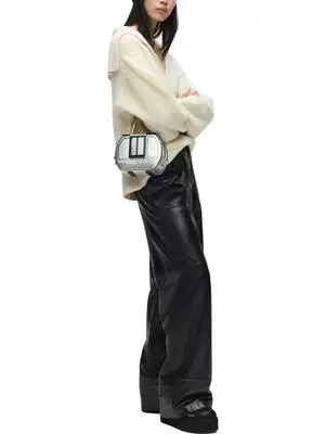 Karl Lagerfeld Ikon Gondola Top-handle Bag - Silver