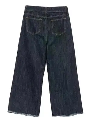 Valentino Garavani 2000s Raw-cut Jeans - Blue