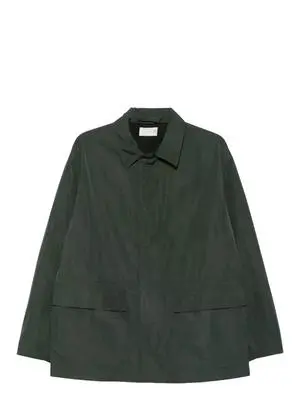 THE ROW Frank Drawstring-waist Flap-pocket Jacket - Green