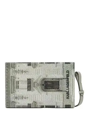 Karl Lagerfeld K/soiree Rue St-guillaume Clutch Bag - Grey