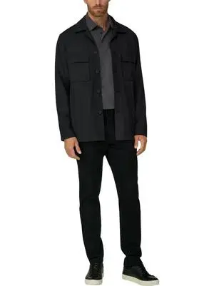 Boggi Milano B Tech Shirt Jacket - Black