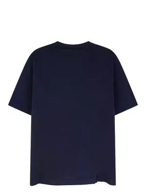 BRAMANI CASHMERE Crew-neck T-shirt - Blue