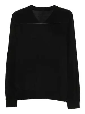 Paul Smith V-neck Merino-wool Sweater - Black