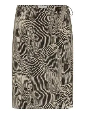 ST. AGNI Savannah Wrap Skirt - Print