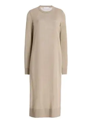 Michael Kors Linen-cotton Tunic Top - Neutral