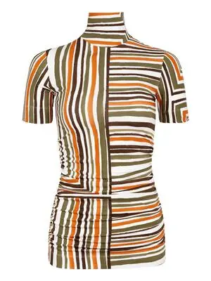 Silvia Tcherassi Leiza Turtleneck Shirt - Multi