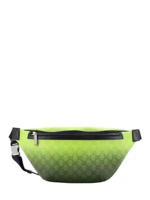 Gucci Gucci Chroma Gradient GG Coated Canvas Large Belt Bag Green