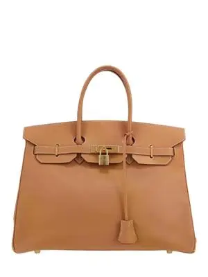 Hermès 1999 35 Birkin Tote Bag - Brown