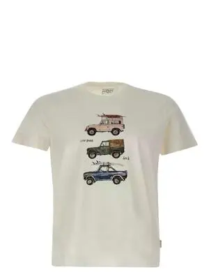 BOB Car-print T-shirt - White