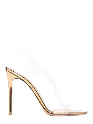 GIANVITO ROSSI Metropolis 105mm Sandals - Neutrals