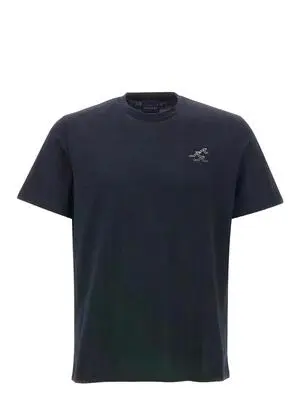 Paul & Shark Shark Fin Logo-print T-shirt - Blue