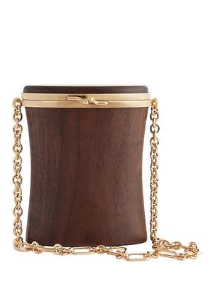 Cult Gaia Goodie Wooden Wrislet - Walnut