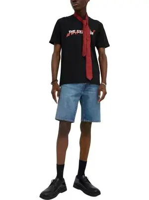The Kooples Logo-print T-shirt - Black