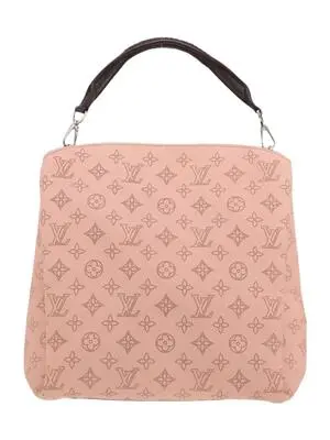 LOUIS VUITTON 2016 Babylone Mahina Tote Bag - Pink