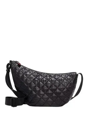 Mz Wallace Quilted Crossbody Bag - Black