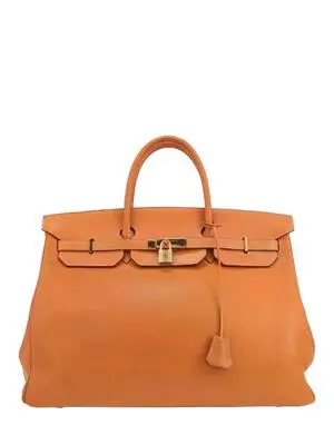 Hermès Hermès 1991 40 Birkin Handbag Brown